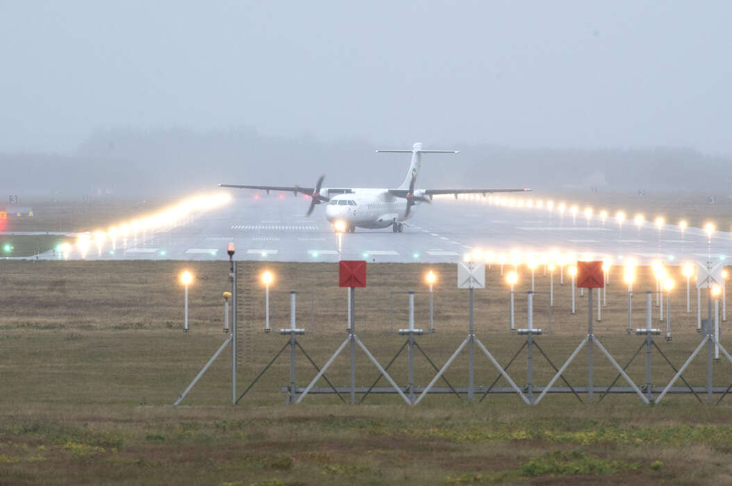 DAT-fly forsinket – overraskende nok er det ikke på grund af blæsten