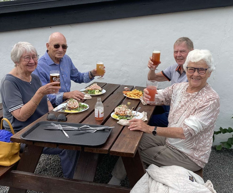 Pensionister spiste stjerneskud
